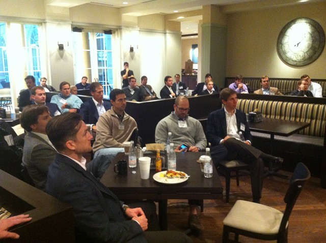 Warm Reception On A Chilly Morning For Republican Morgan Meyer - Allyn ...